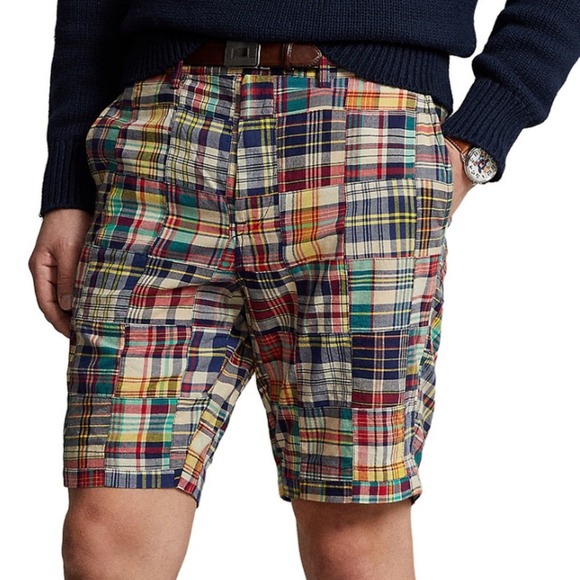 Polo Ralph Lauren | Shorts | Nwt Polo Ralph Lauren Madras Patchwork ...